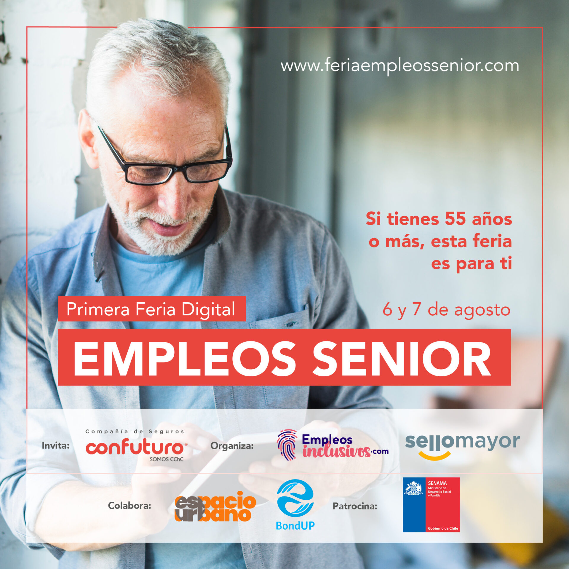 Próximamente: Primera Feria Digital de Empleos Senior en Chile ...